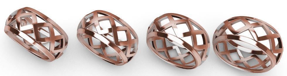 Patterned Ring 3D model Texture Texture | CGTrader