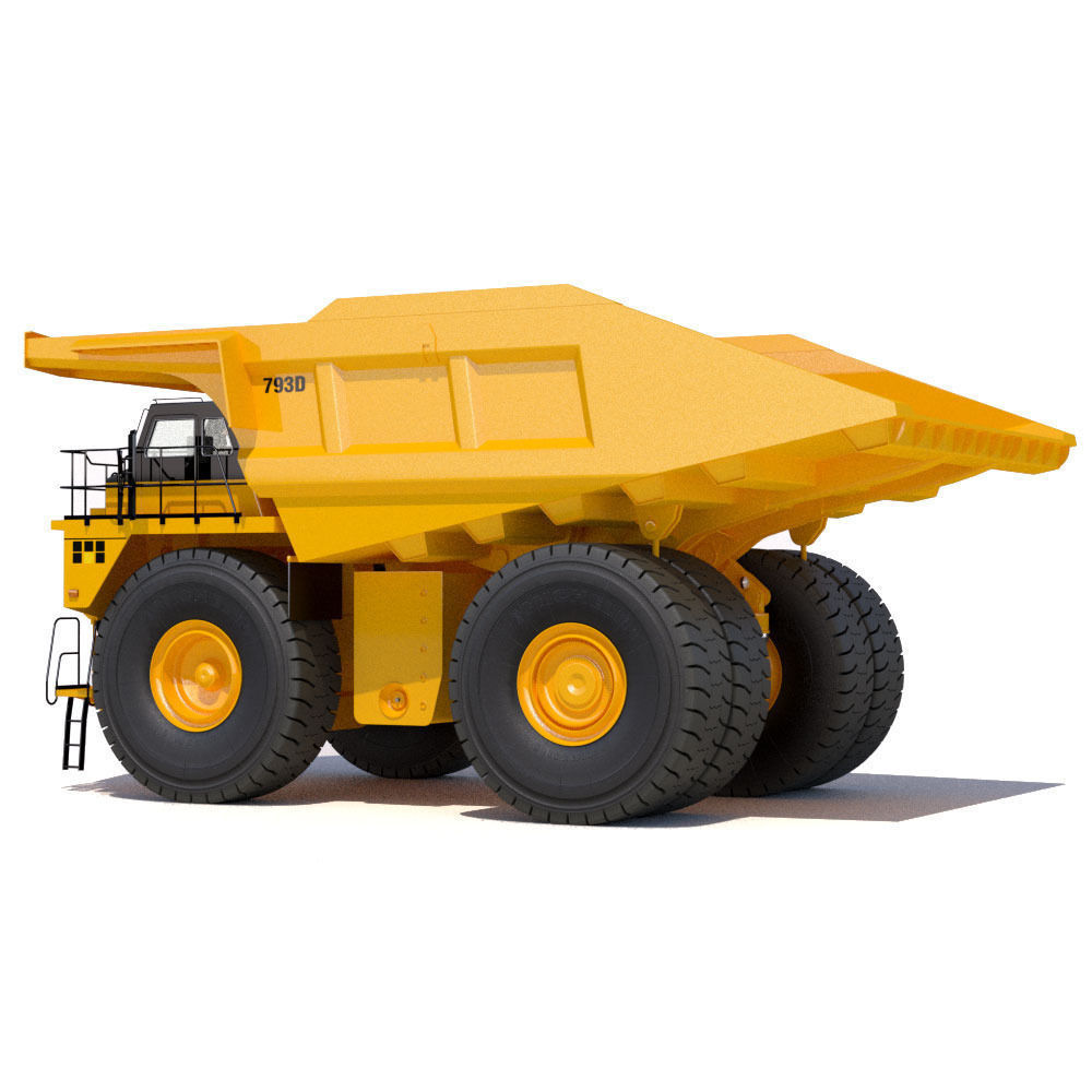 Collection Mining Machines 1 3D model | CGTrader