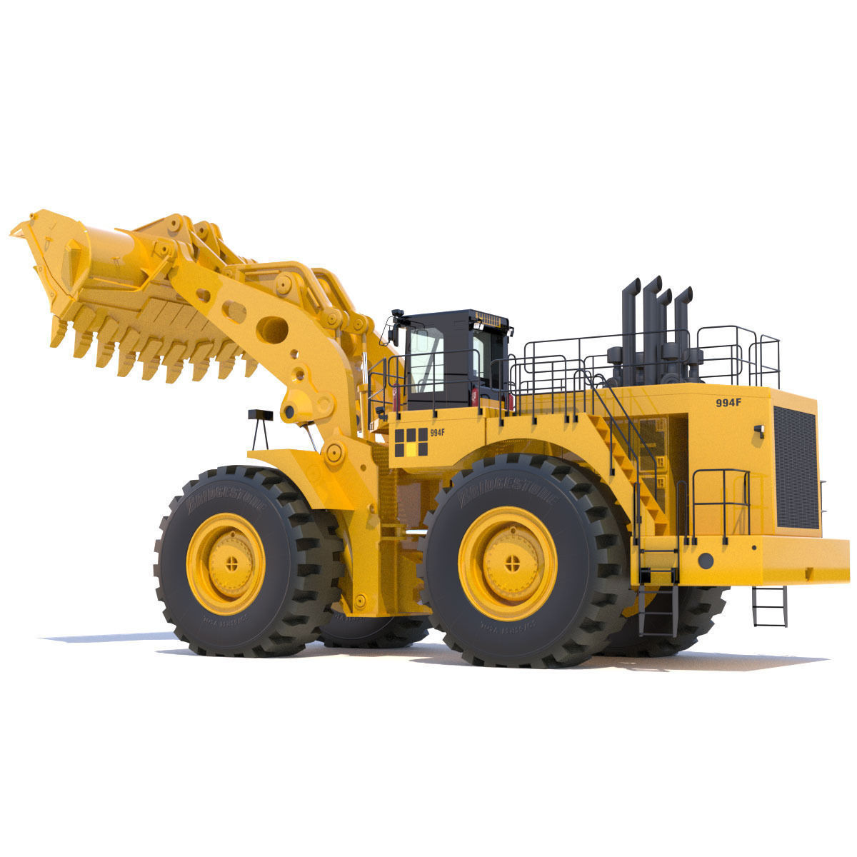 Collection Mining Machines 1 3D model | CGTrader