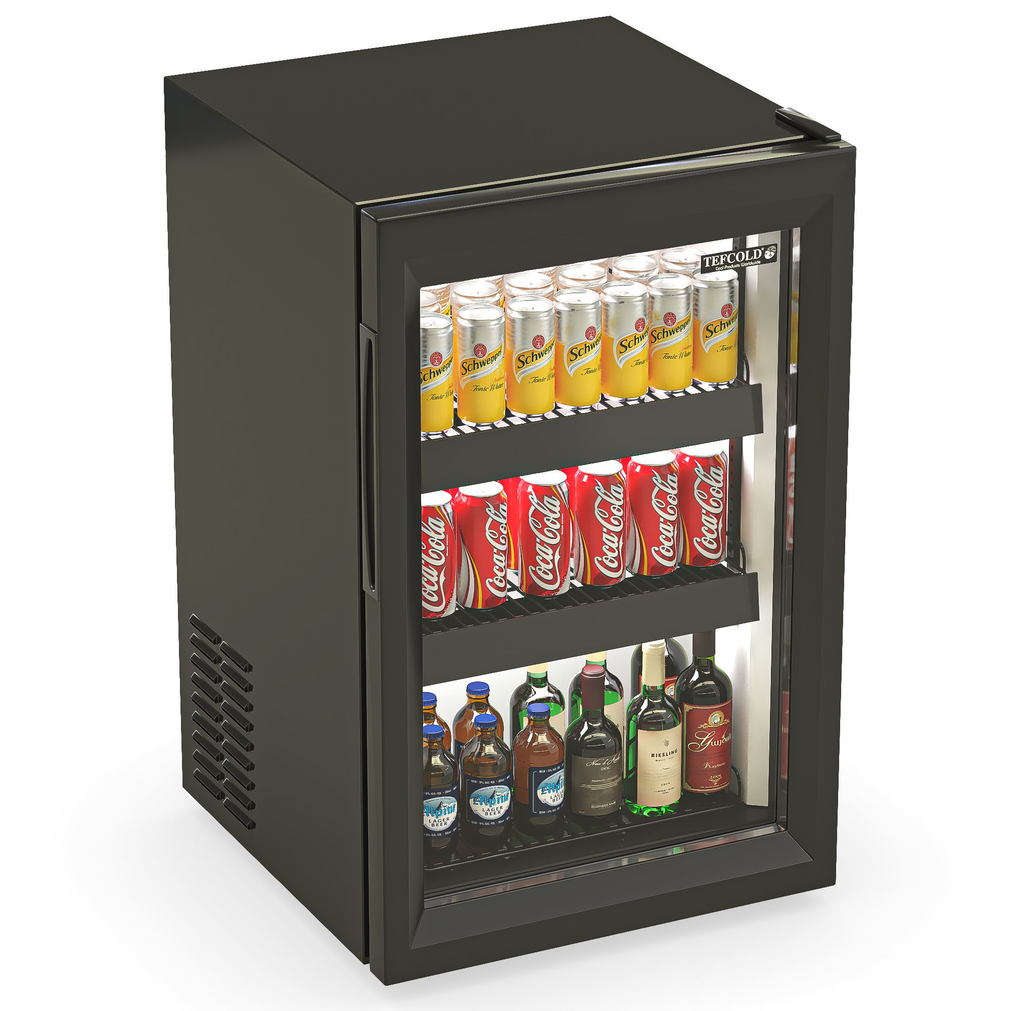 Refrigerator Tefcold 3D model | CGTrader