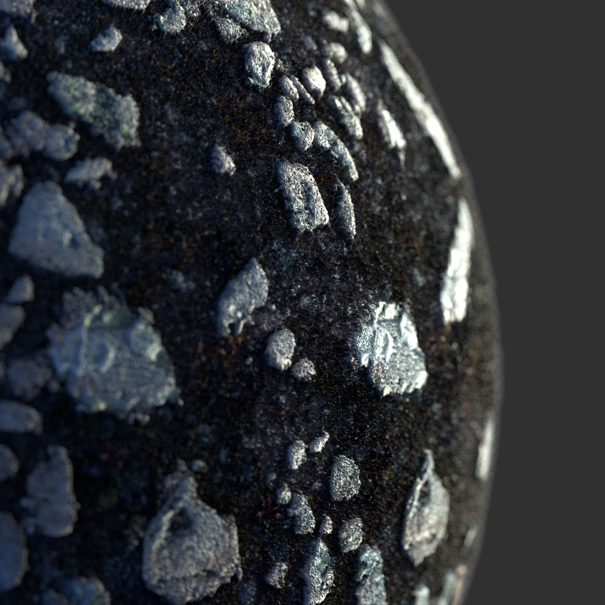 3D model Ground - Tundra Rock Texture VR / AR / low-poly | CGTrader