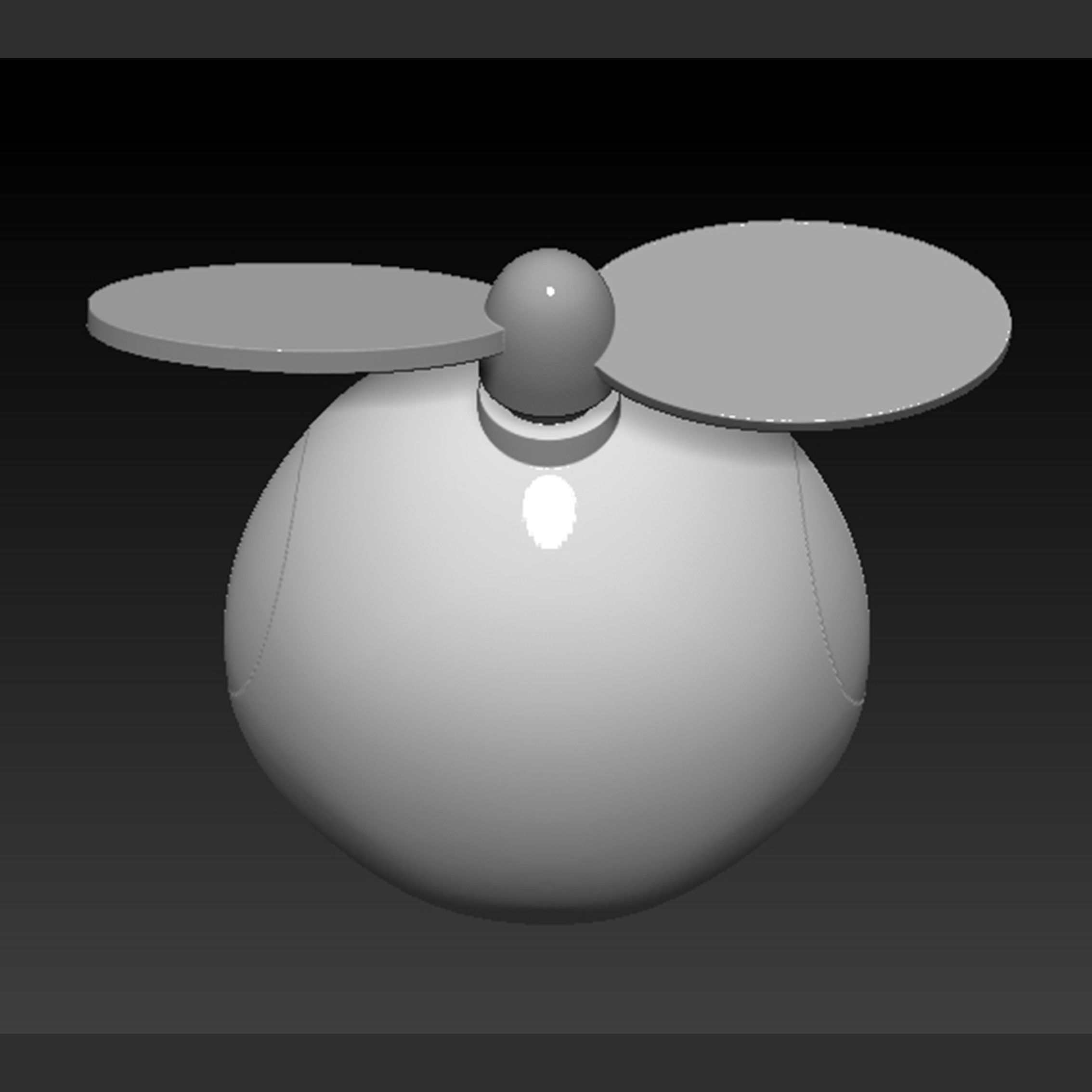 Mario Propeller Mushroom 3D model 3D printable | CGTrader