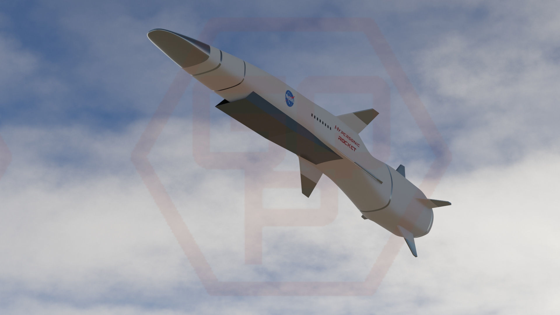 3D model Hypersonic rocket VR / AR / low-poly | CGTrader