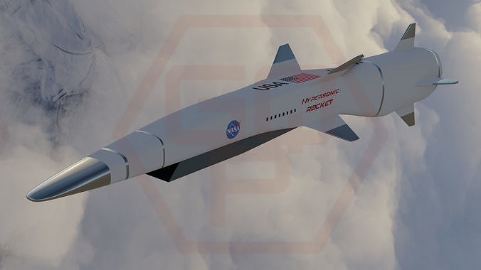 3D model Hypersonic rocket VR / AR / low-poly | CGTrader