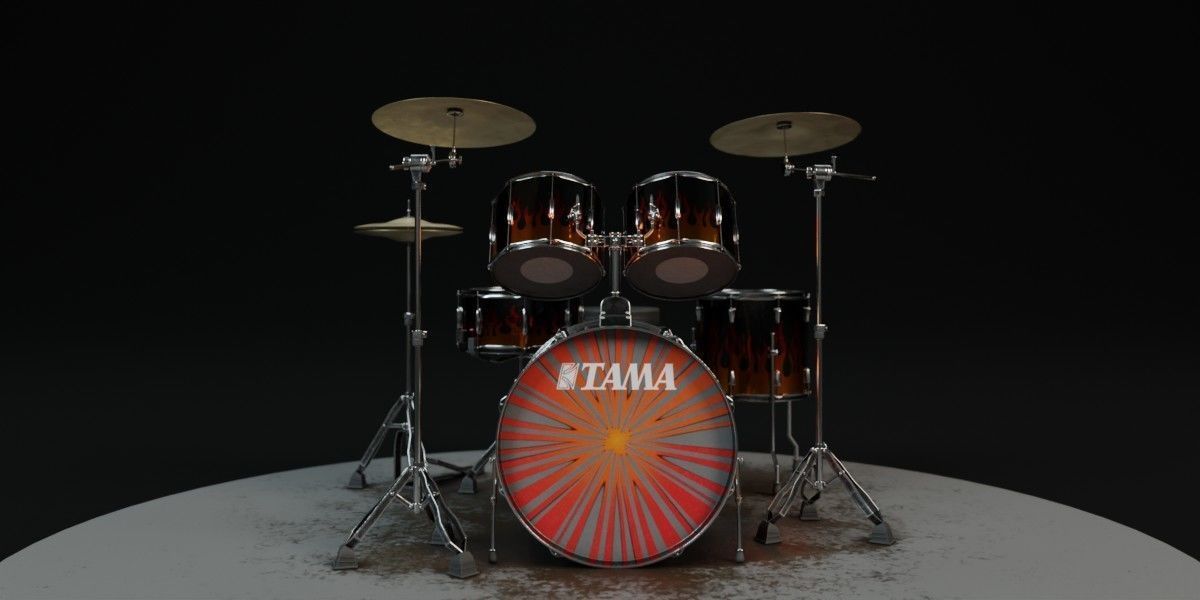 Musical Instruments 3D model | CGTrader