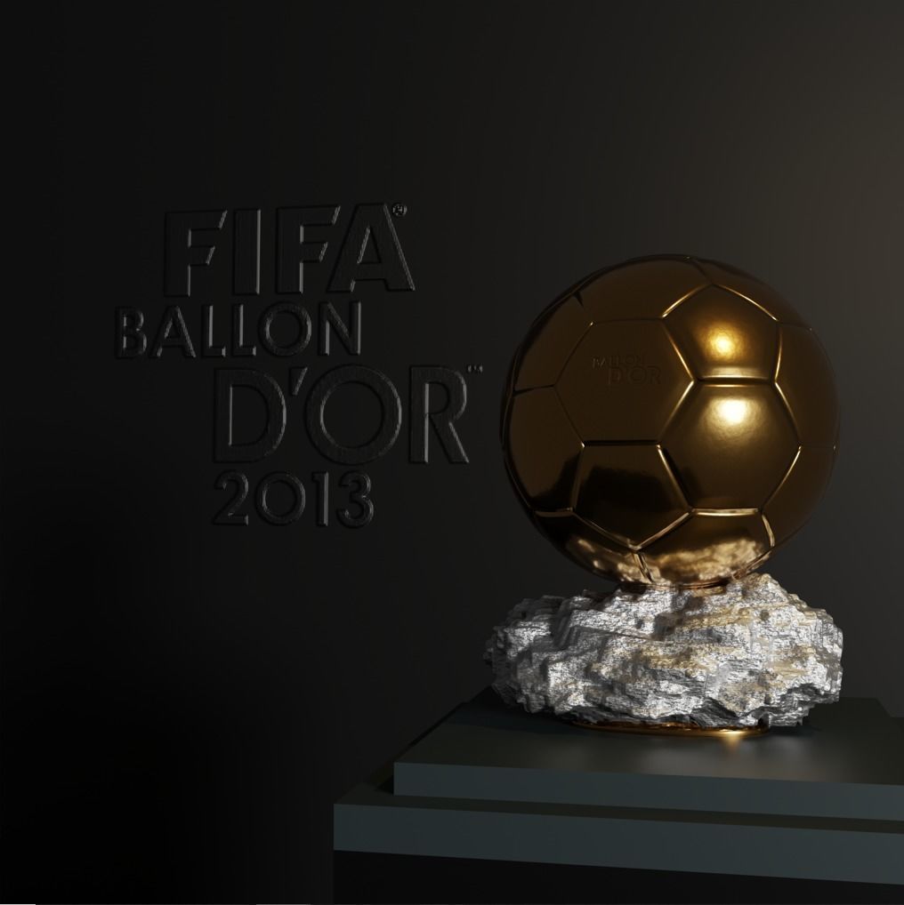 3D model Fifa Golden Ball Ballon Dor VR / AR / low-poly | CGTrader