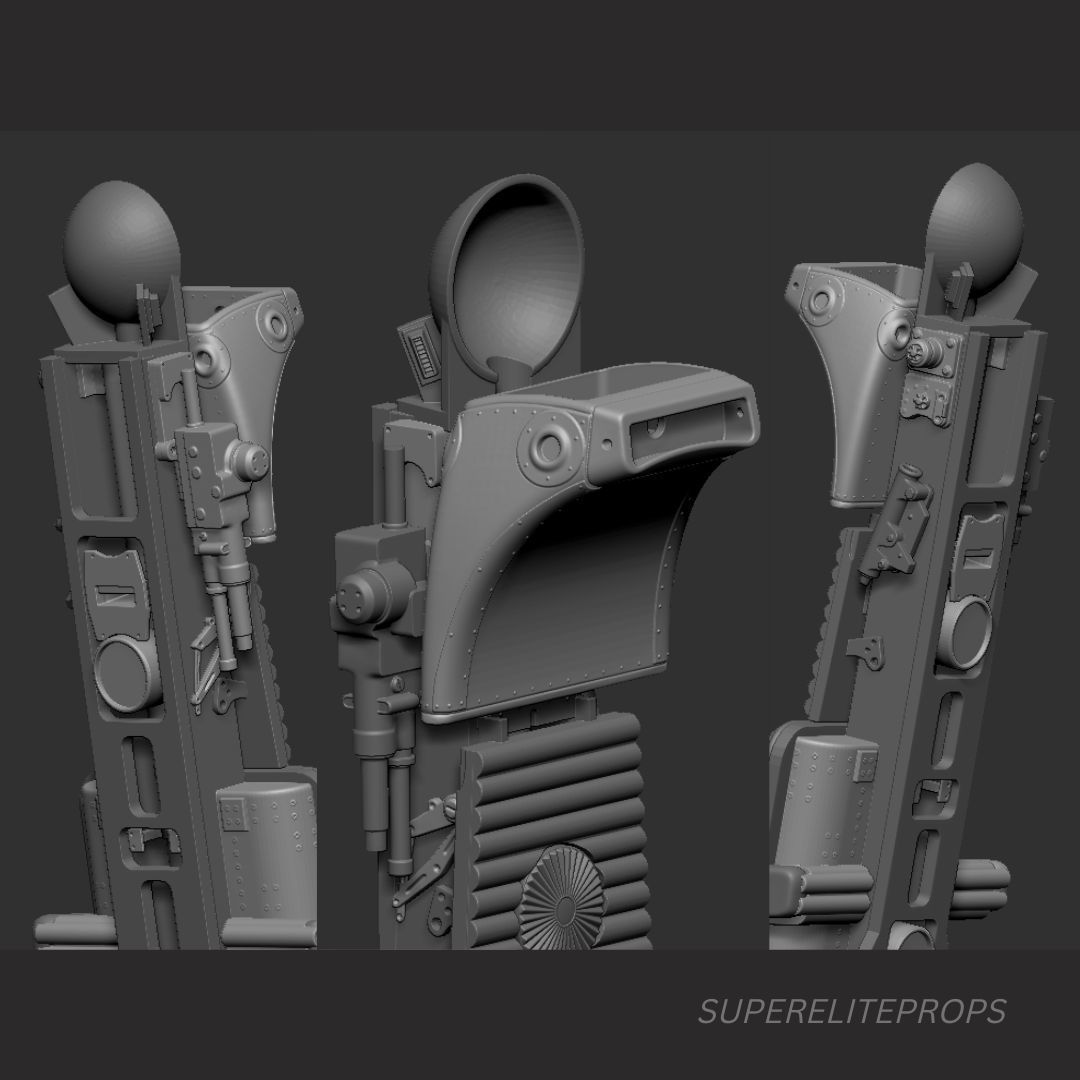 Millennium Falcon Chair for Cockpit Jazzinc upgrade 6th Scale 3D model ...