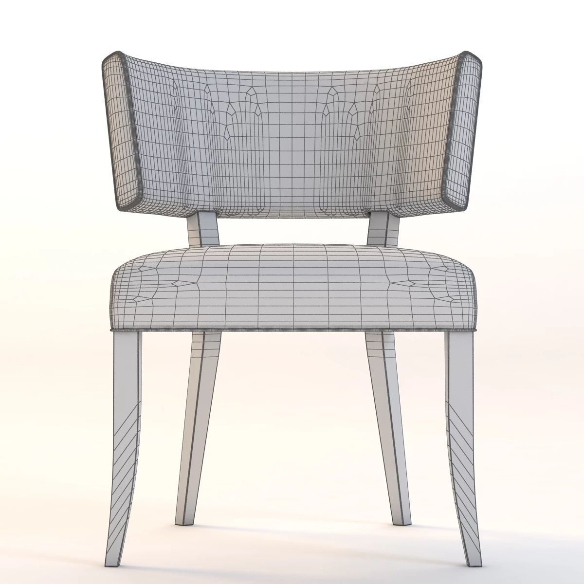 1984 Maxine Dining Chair 3D model | CGTrader