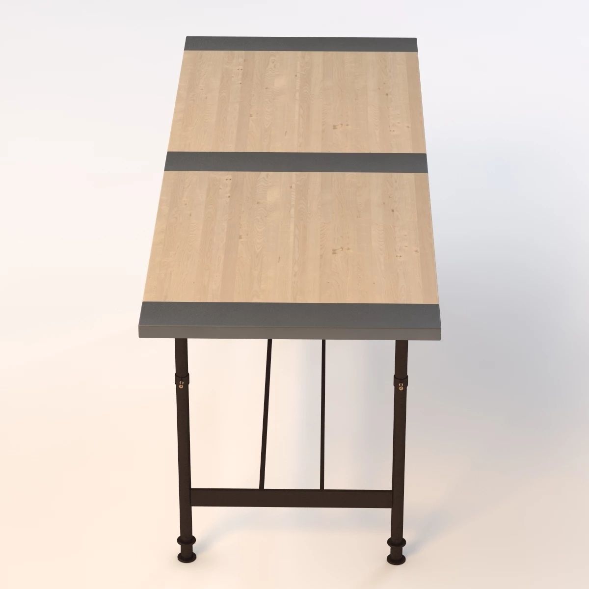 Adjustable Breadboard Table 3D model | CGTrader