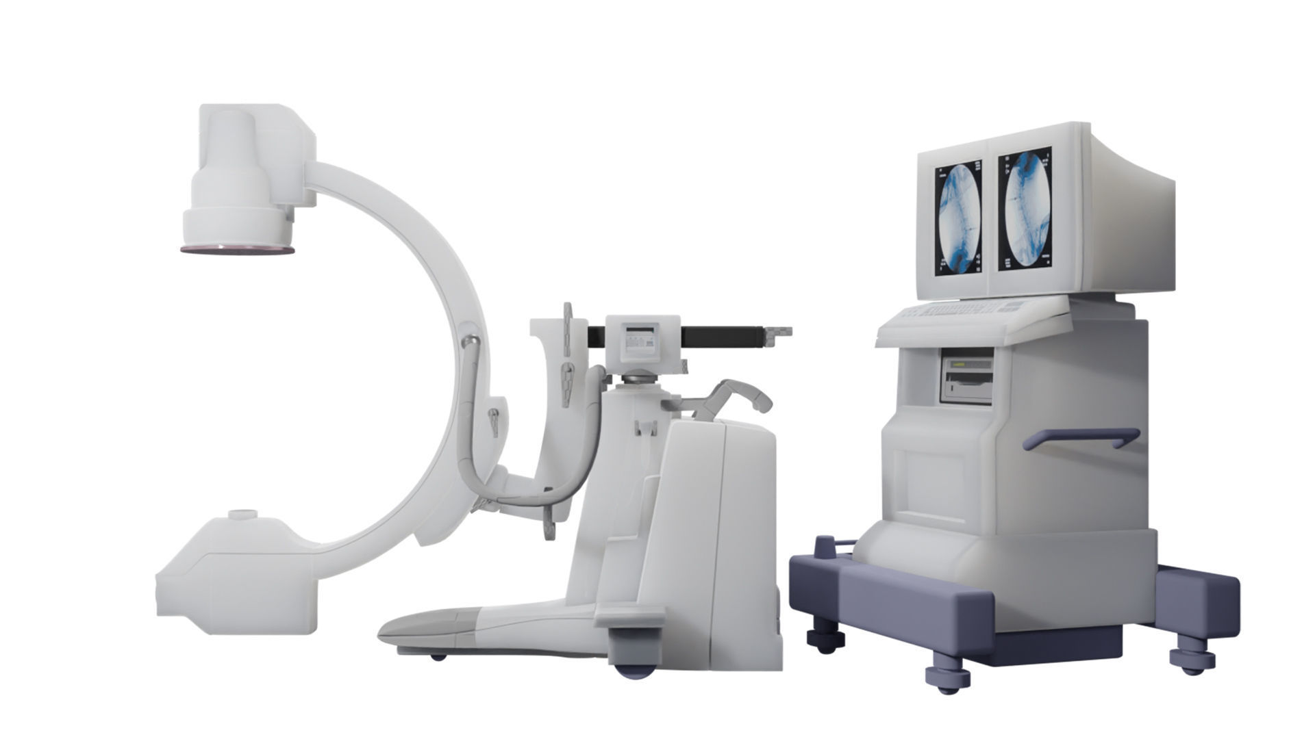 C Arm Xray OEC 9800 3D model 3D model | CGTrader