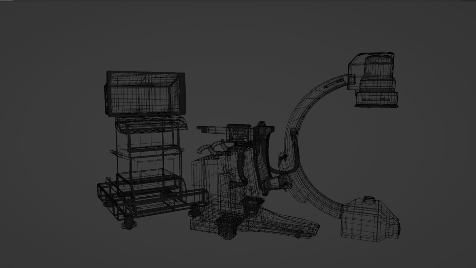C Arm Xray OEC 9800 3D model 3D model | CGTrader
