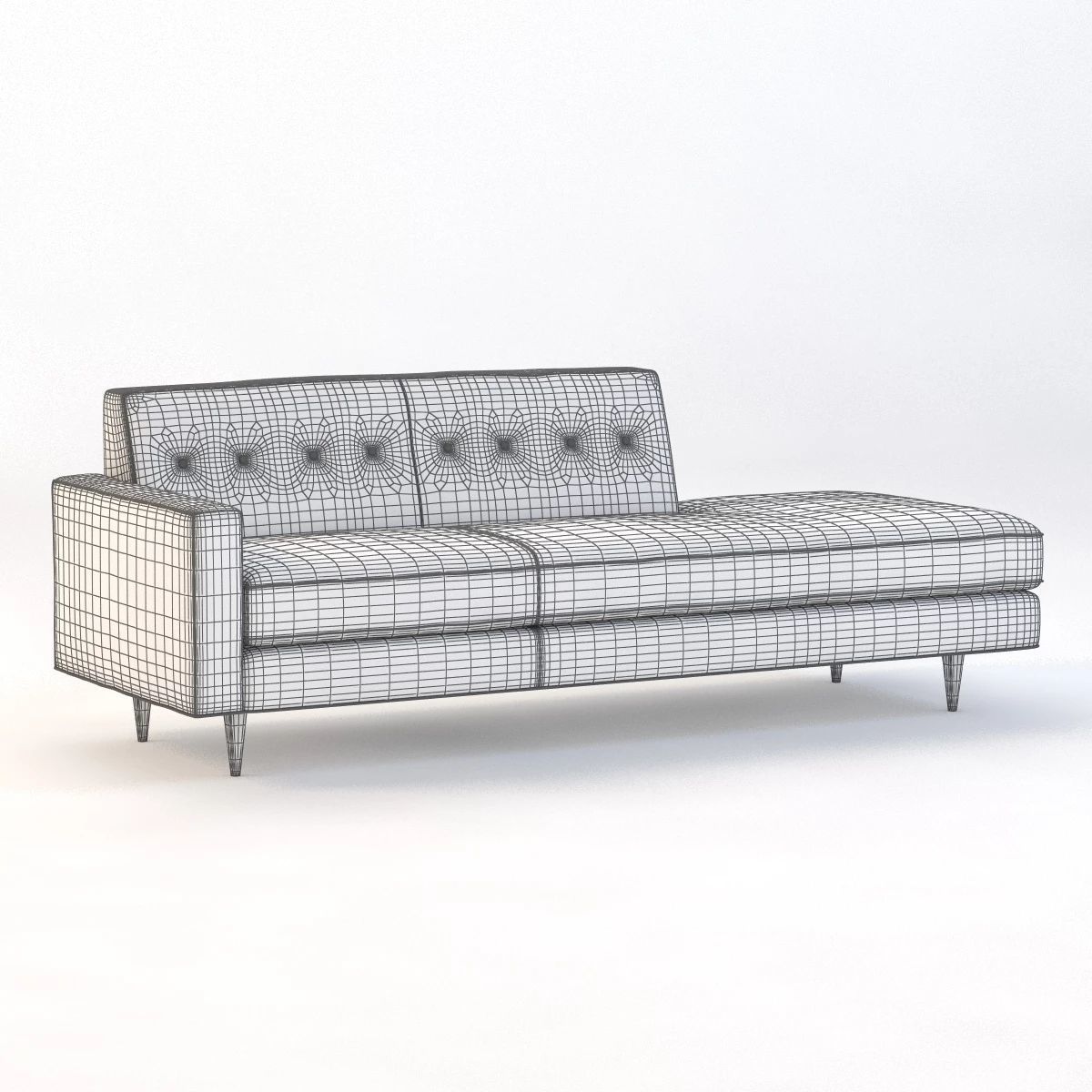 Bantam Studio Sleeper Sofa 3D model | CGTrader