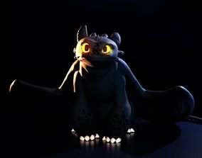Toothless 3D Printing Models | CGTrader