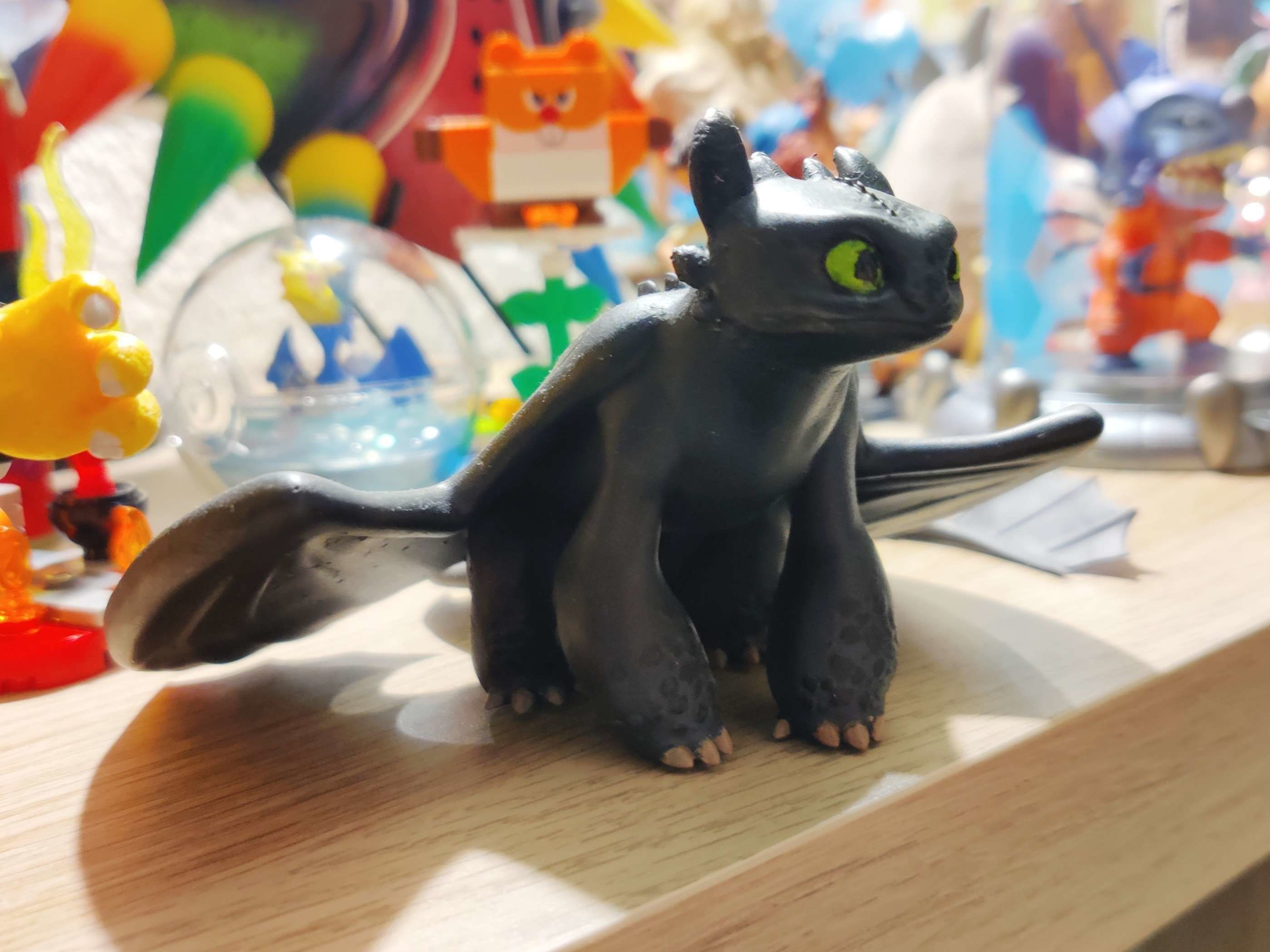 Toothless Figure 3D model 3D printable | CGTrader