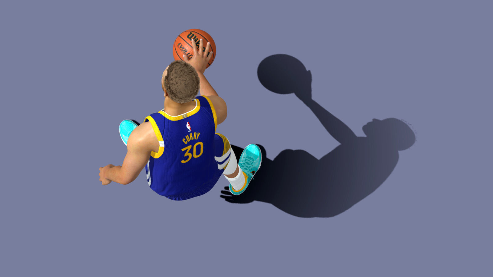 Stephen Curry NBA 3D model animated rigged | CGTrader