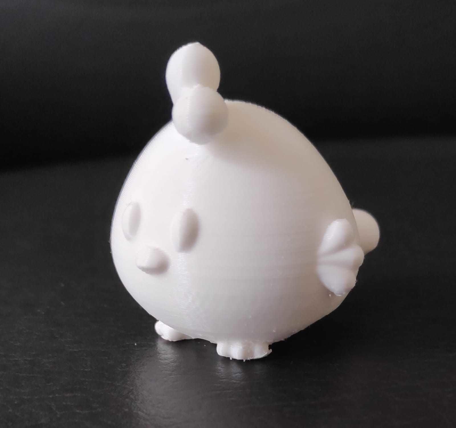 Round Bird 3D model 3D printable | CGTrader