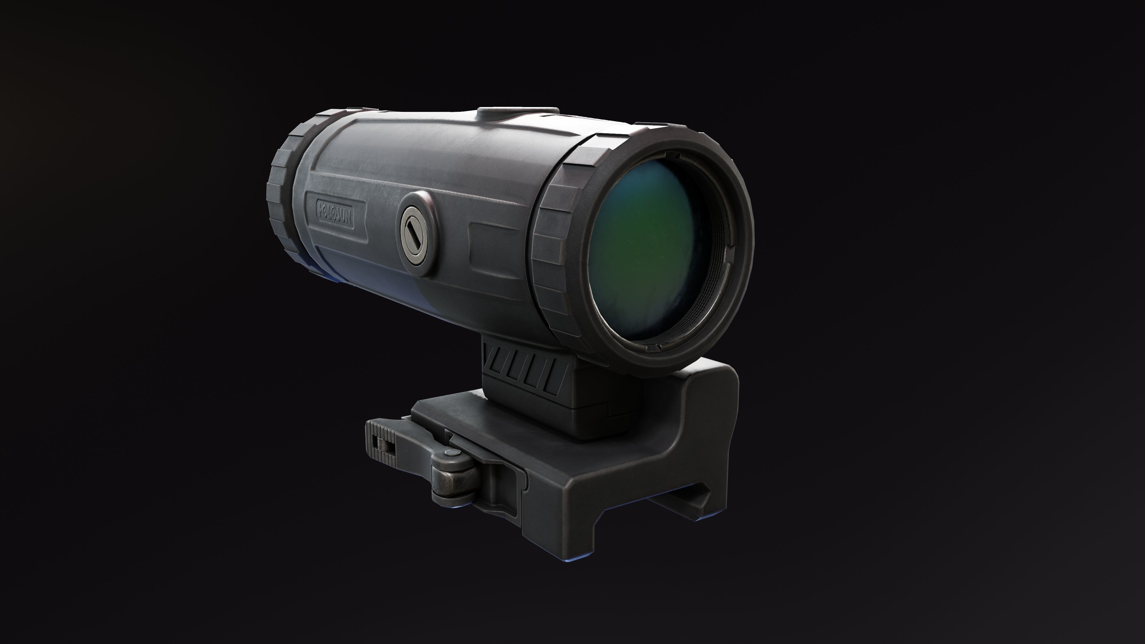 3D model Holosun XM3 Magnifier VR / AR / low-poly | CGTrader