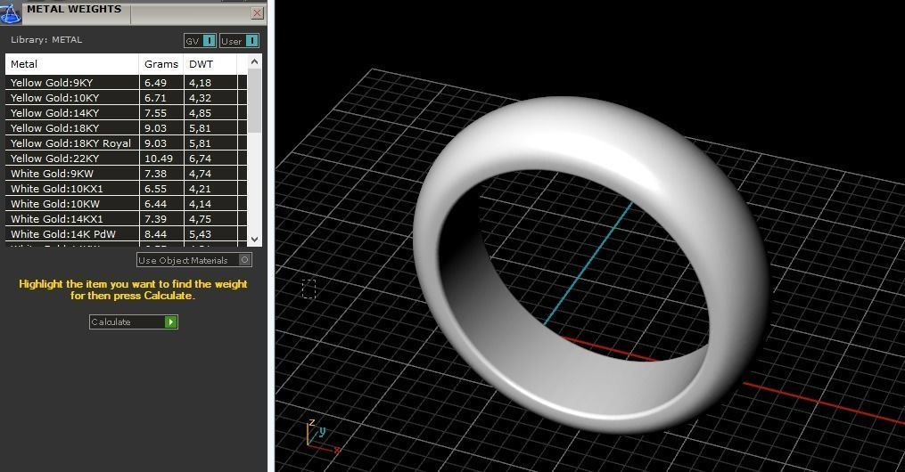 Wedding ring Model 2305 3D model 3D printable | CGTrader