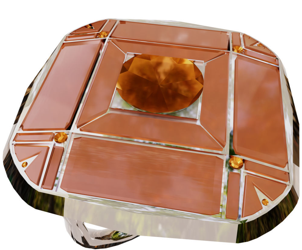 Jewellery Ring Stone Diamant Brilliant Geschmeide 3D model | CGTrader