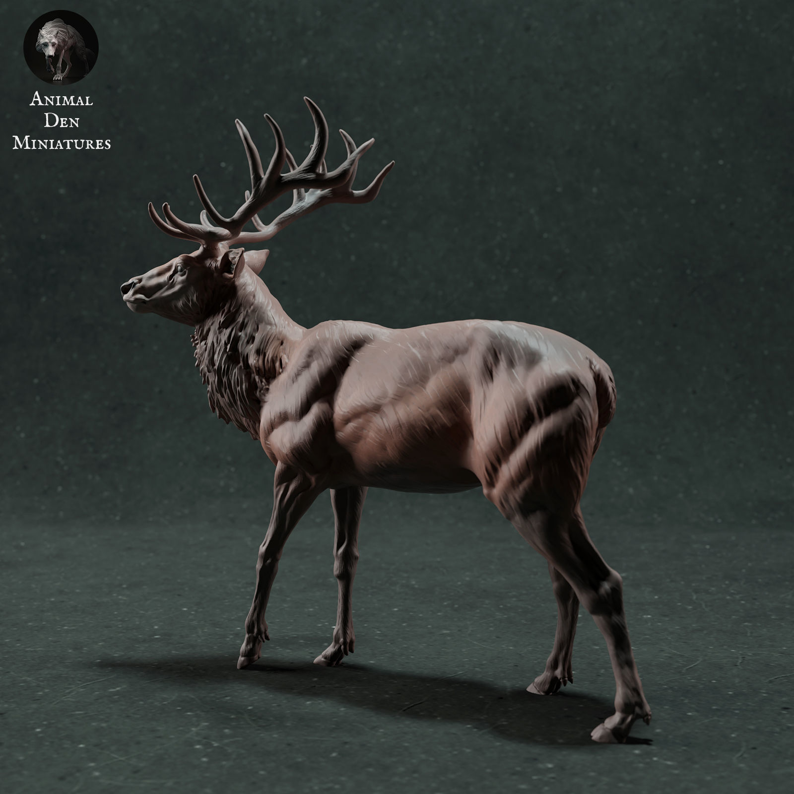 Red Deer Stag 3D model 3D printable | CGTrader