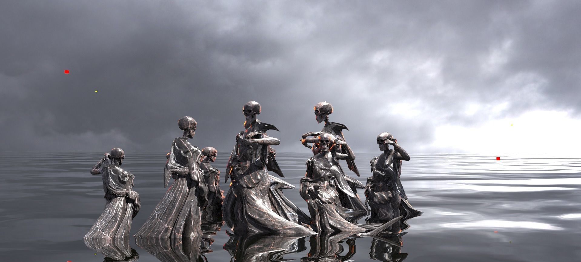 Dantes Inferno Ghost Archway Kit bash 3D model | CGTrader