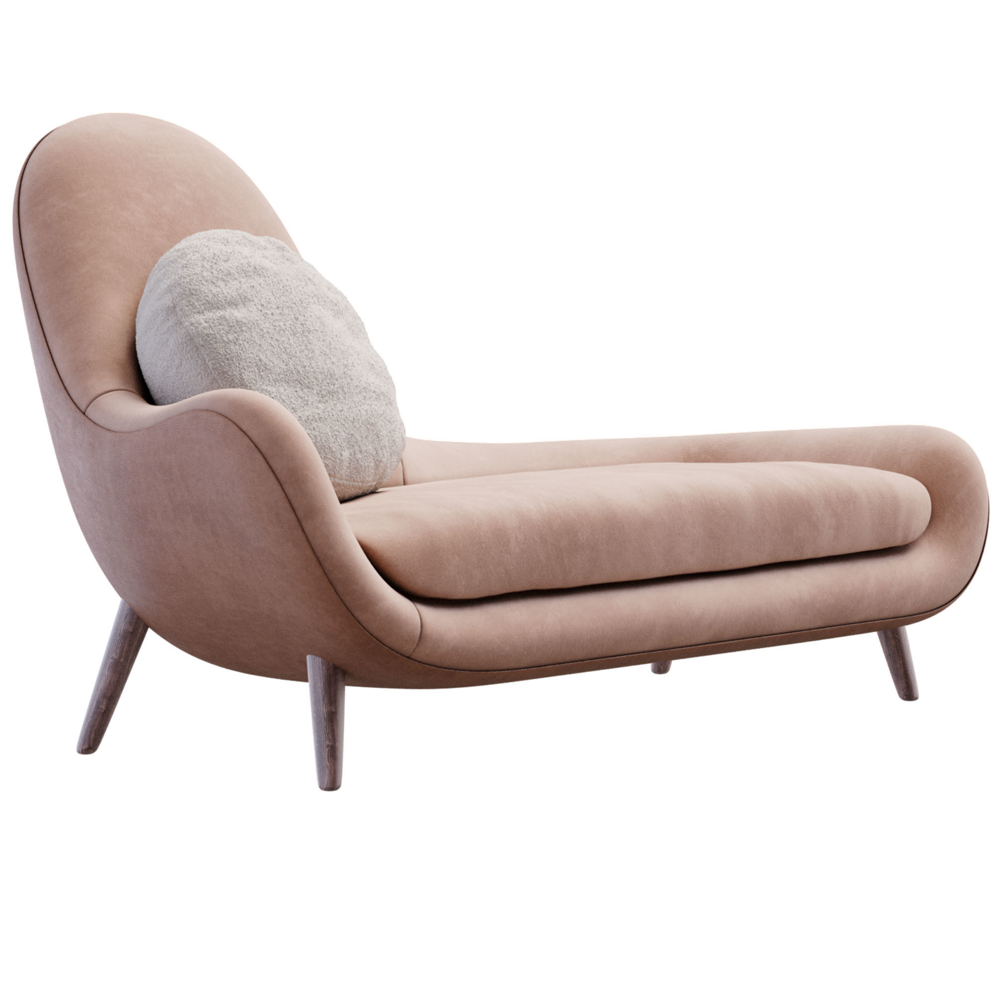 Poliform Mad Chaise Longue 3D model | CGTrader