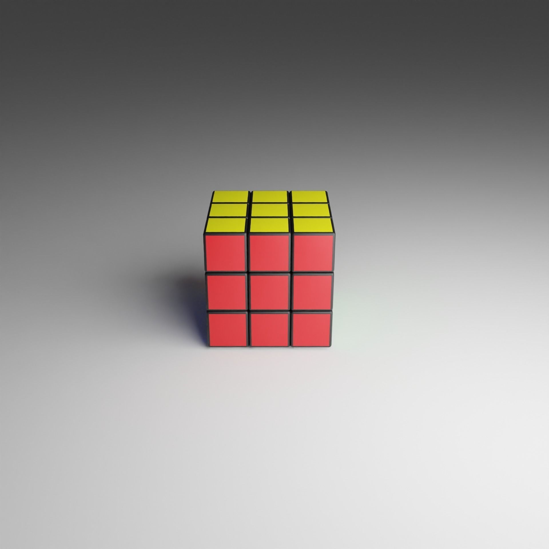 3D model 3x3x3 Rubiks Cube VR / AR / low-poly | CGTrader