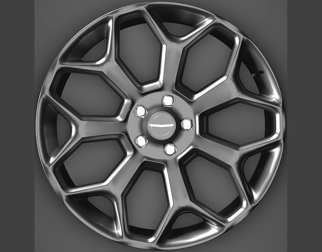 3D model rims chrysler 300 3d model VR / AR / low-poly | CGTrader