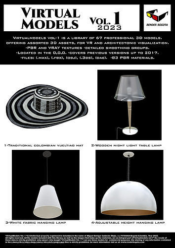 Virtual models vol-1 3D model | CGTrader