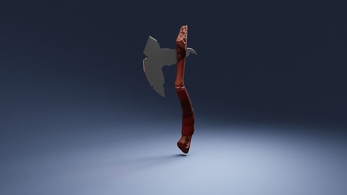 Axe low poly game ready free VR / AR / low-poly 3D model | CGTrader