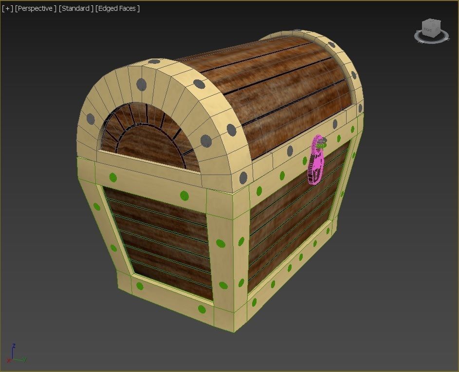 Treasure Chest 3D model | CGTrader