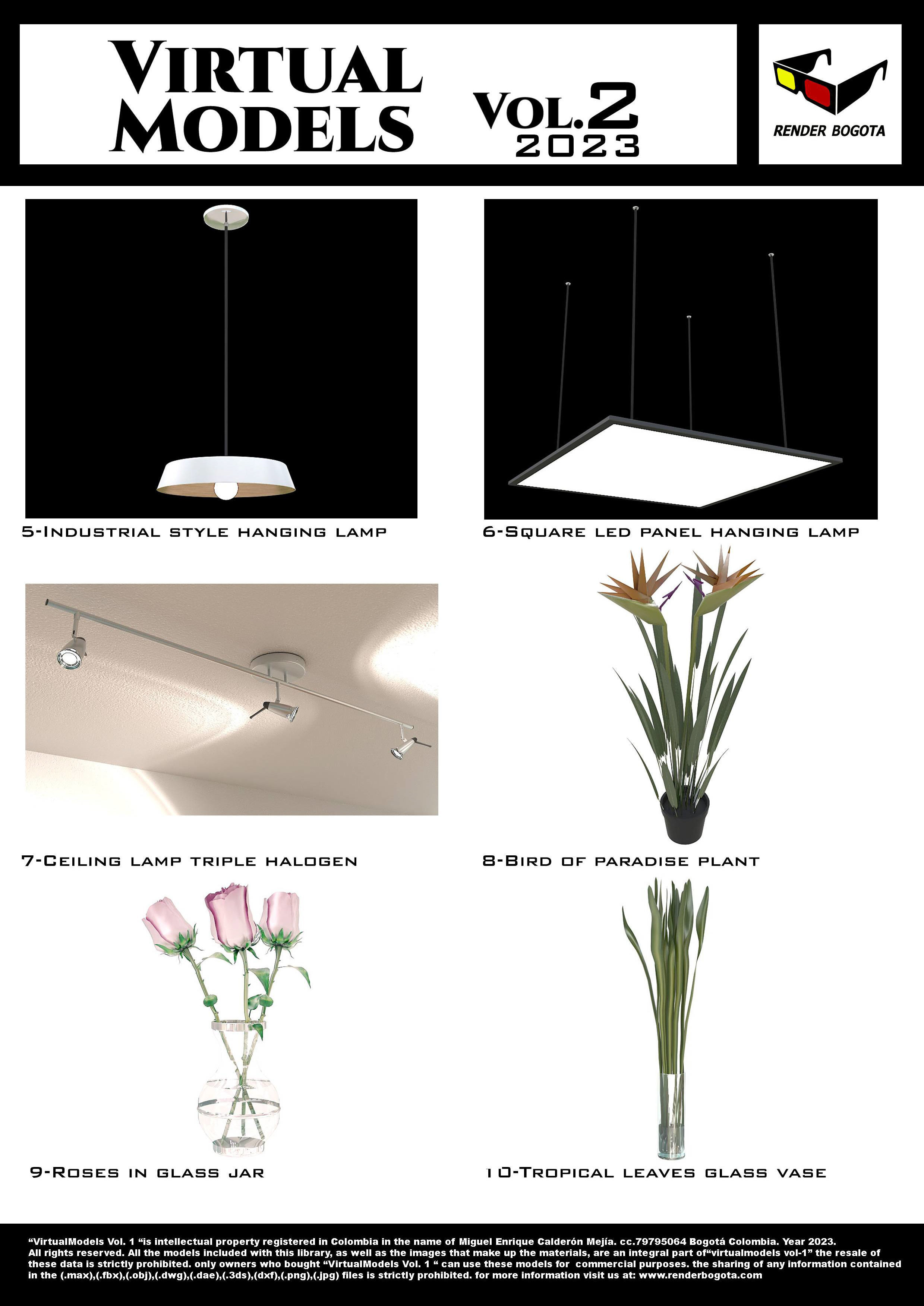 Virtual models vol-2 3D model | CGTrader