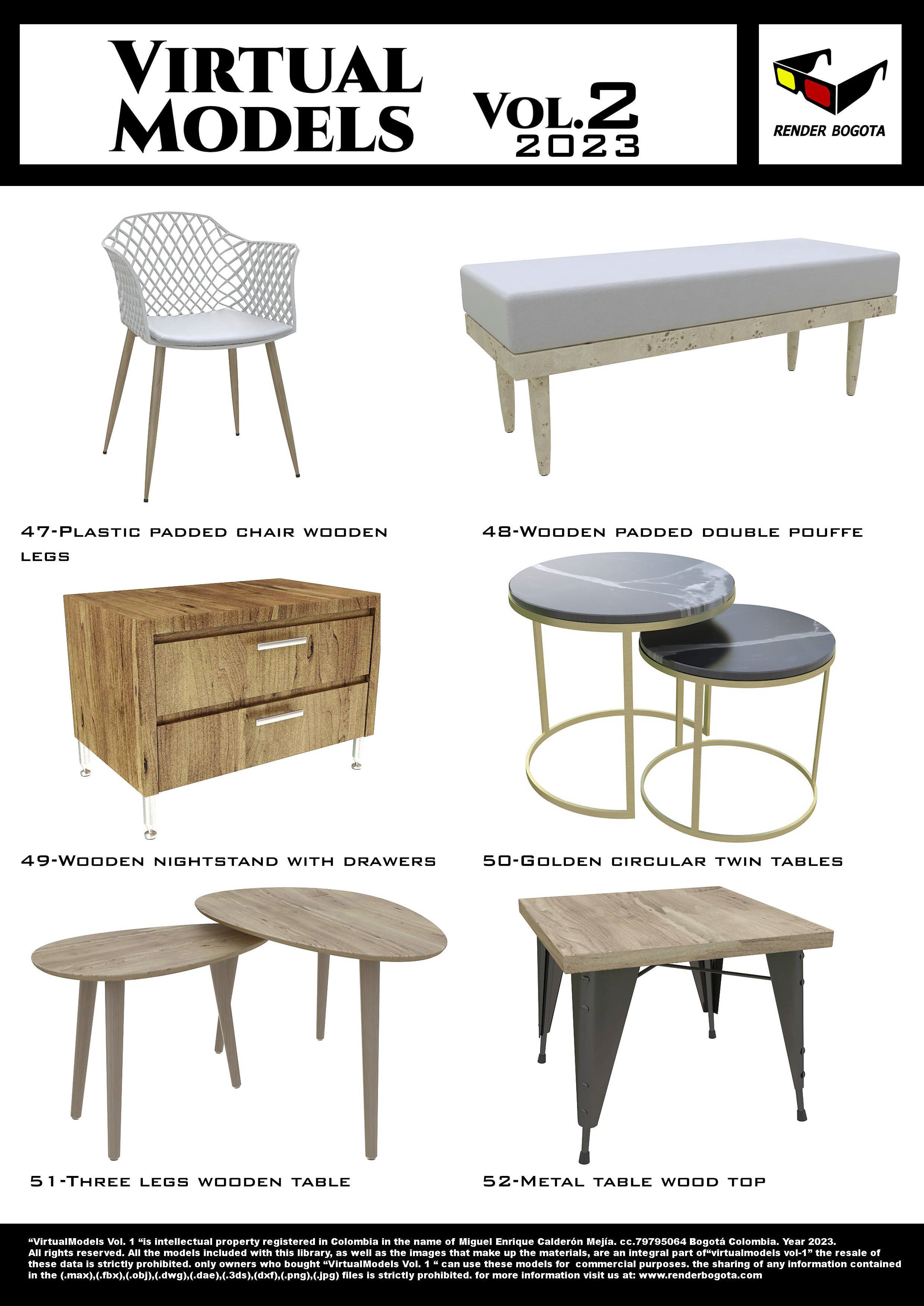 Virtual models vol-2 3D model | CGTrader