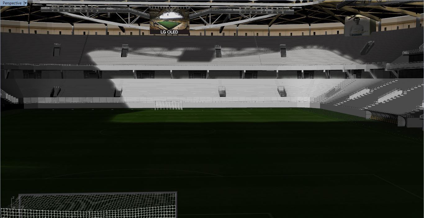 3D model Agia Sophia Stadium AEK FC VR / AR / low-poly | CGTrader
