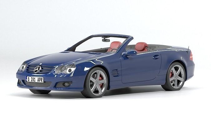 Mercedes-Benz Classe SL 500 3D model | CGTrader