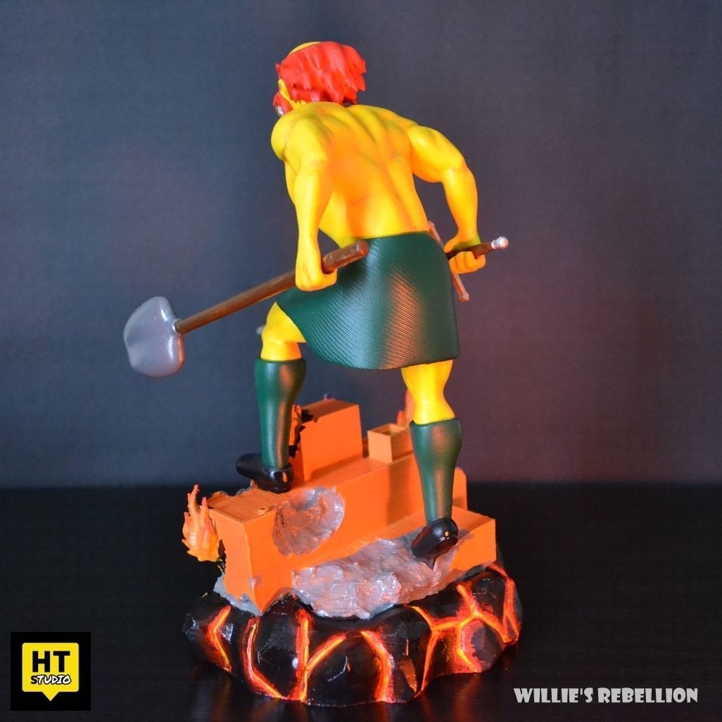 Willie William Wallace The Simpsons 3D model 3D printable | CGTrader