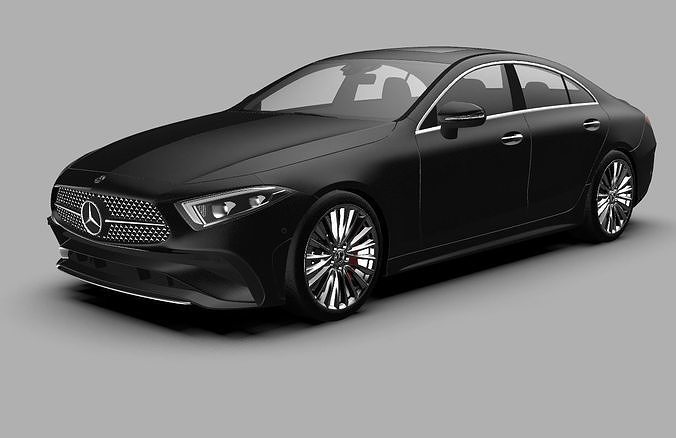 Mercedes Benz CLS Printable 3D model 3D printable | CGTrader
