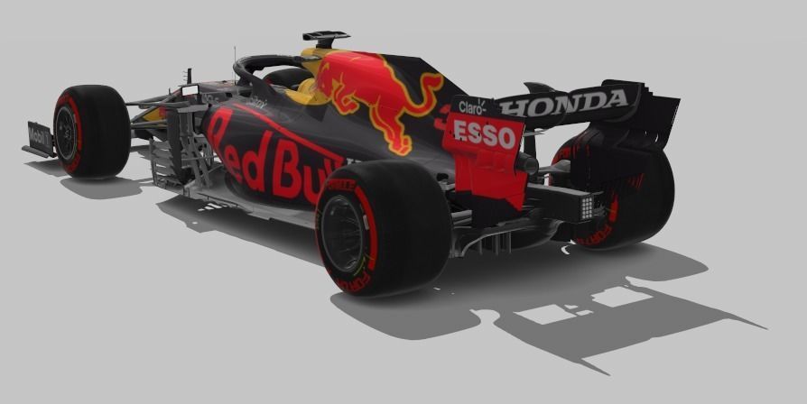 Red Bull F1 3D model 3D printable | CGTrader