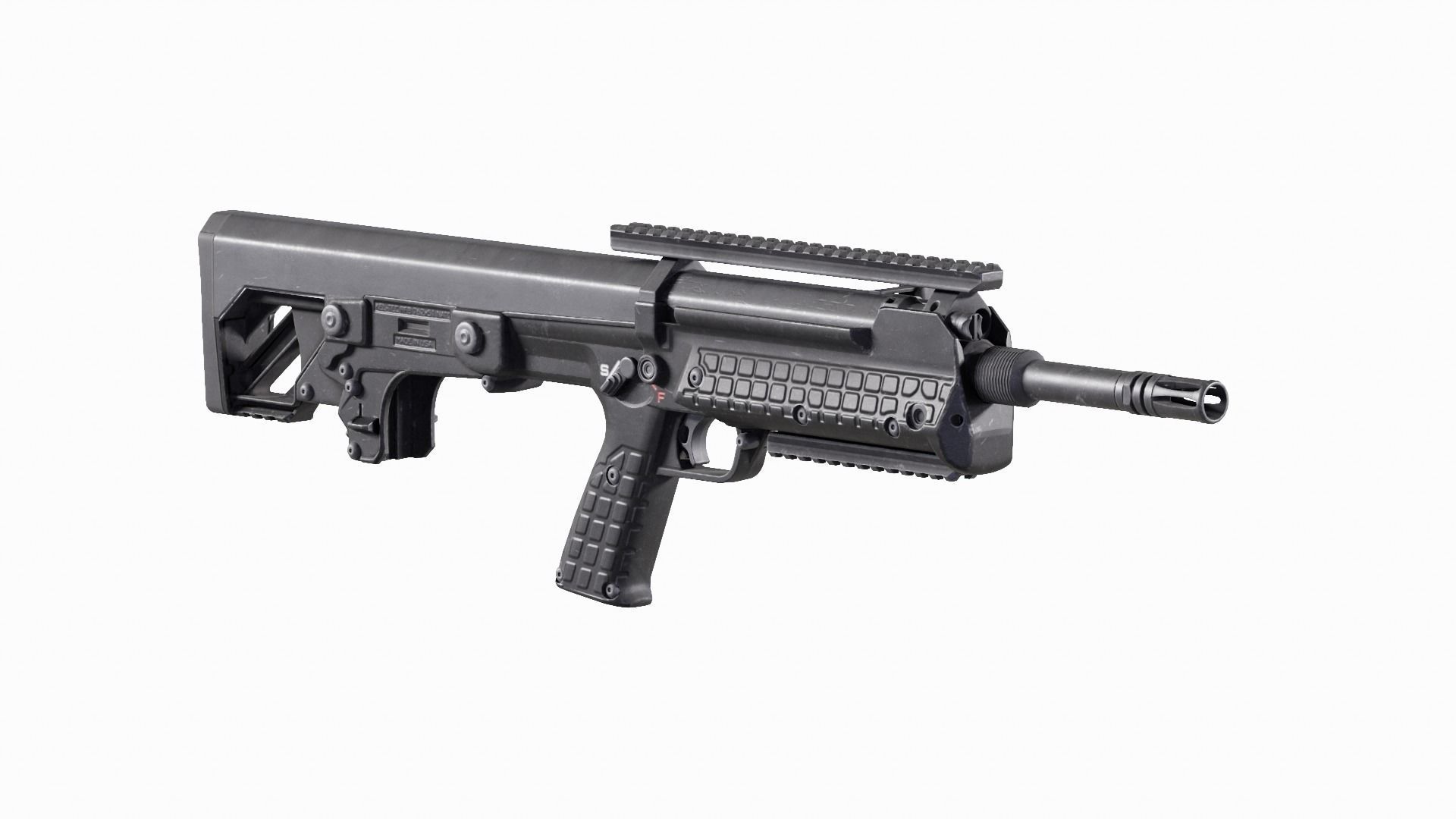 3D model Kel-Tec RFB 762x51 NATO Bullpup Rifle VR / AR / low-poly ...