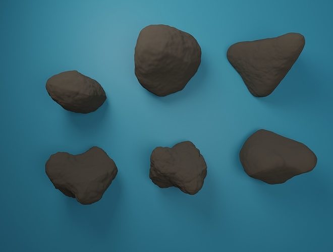 Basic Rock Pack 3D model | CGTrader