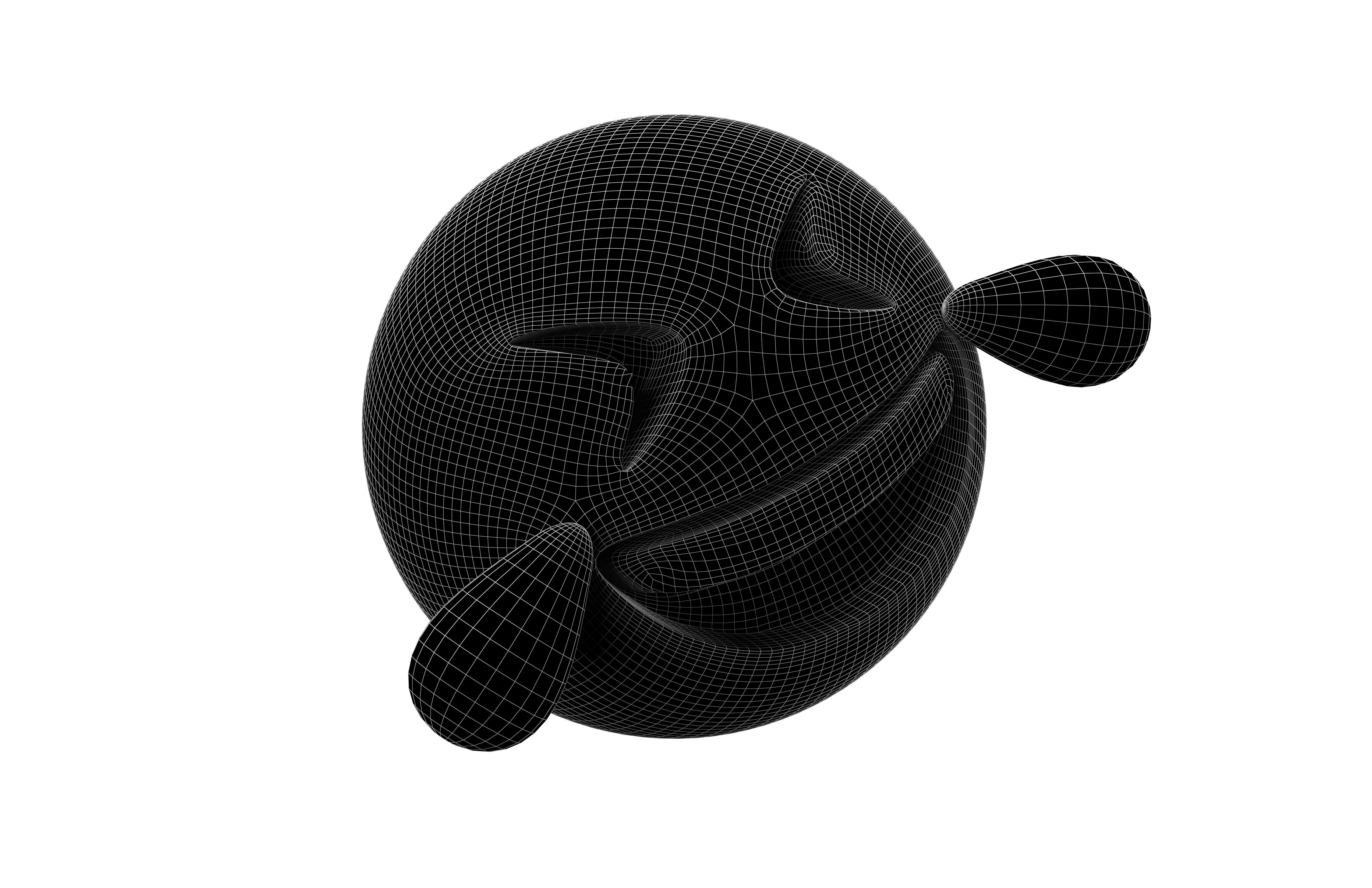 3d Model Rolling On The Floor Laughing 02 Vr Ar Low Poly Cgtrader