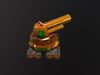 Tank Battle Cartoon High-Poly - Turret Ricochet 3D model animated ...