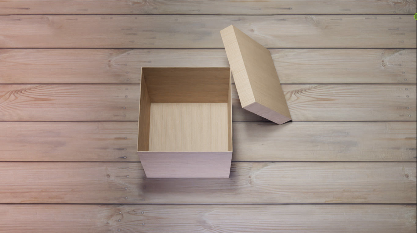 Cardboard box with lid 3D model | CGTrader