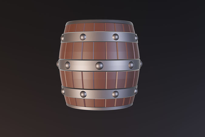 Barrel Shoulder 3D model 3D printable | CGTrader