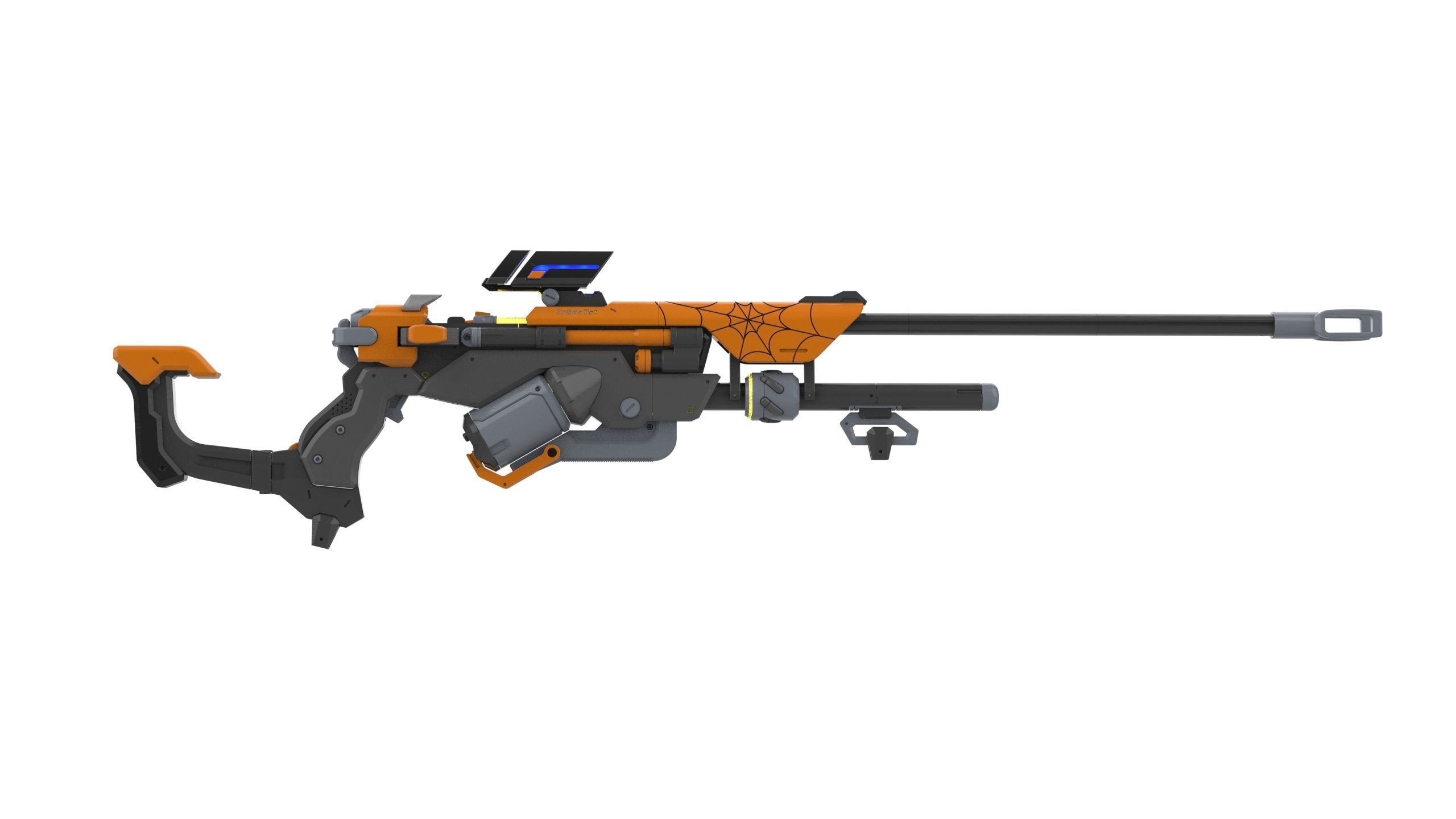 Ana Sniper Bionic Cannon - Overwatch - Printable 3d model - STL 3D ...