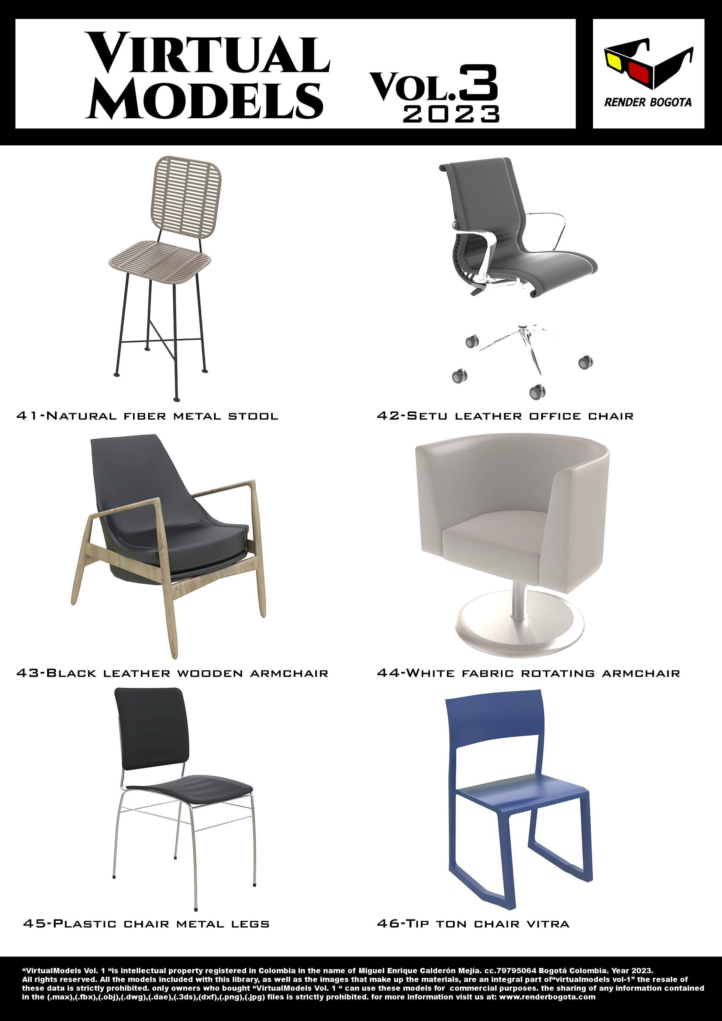 Virtual Models Vol-3 3D model | CGTrader