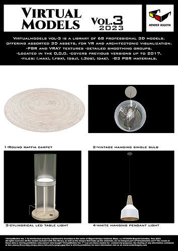 Virtual Models Vol-3 3D model | CGTrader