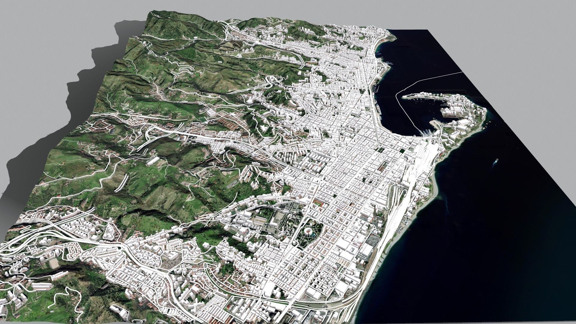 Cityscape Messina Italy 3D model | CGTrader