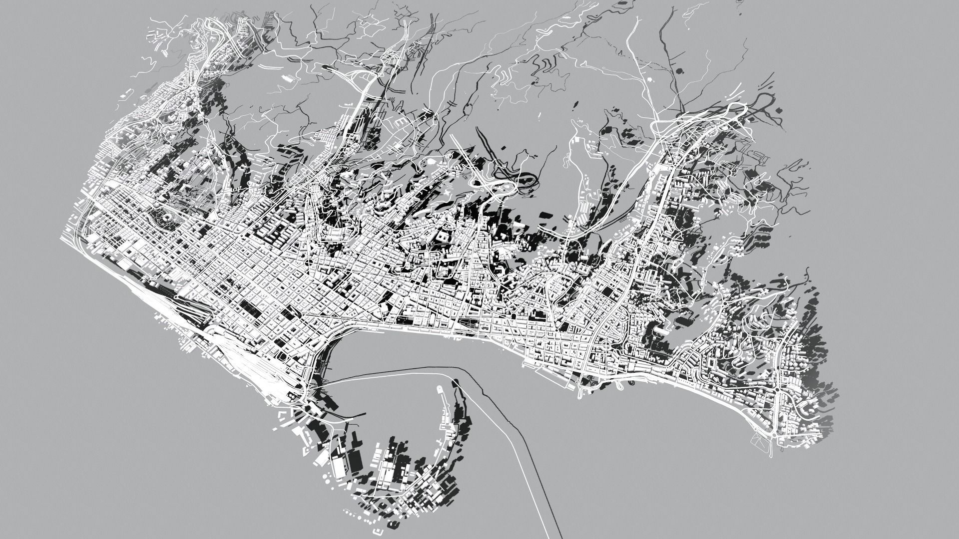 Cityscape Messina Italy 3D model | CGTrader