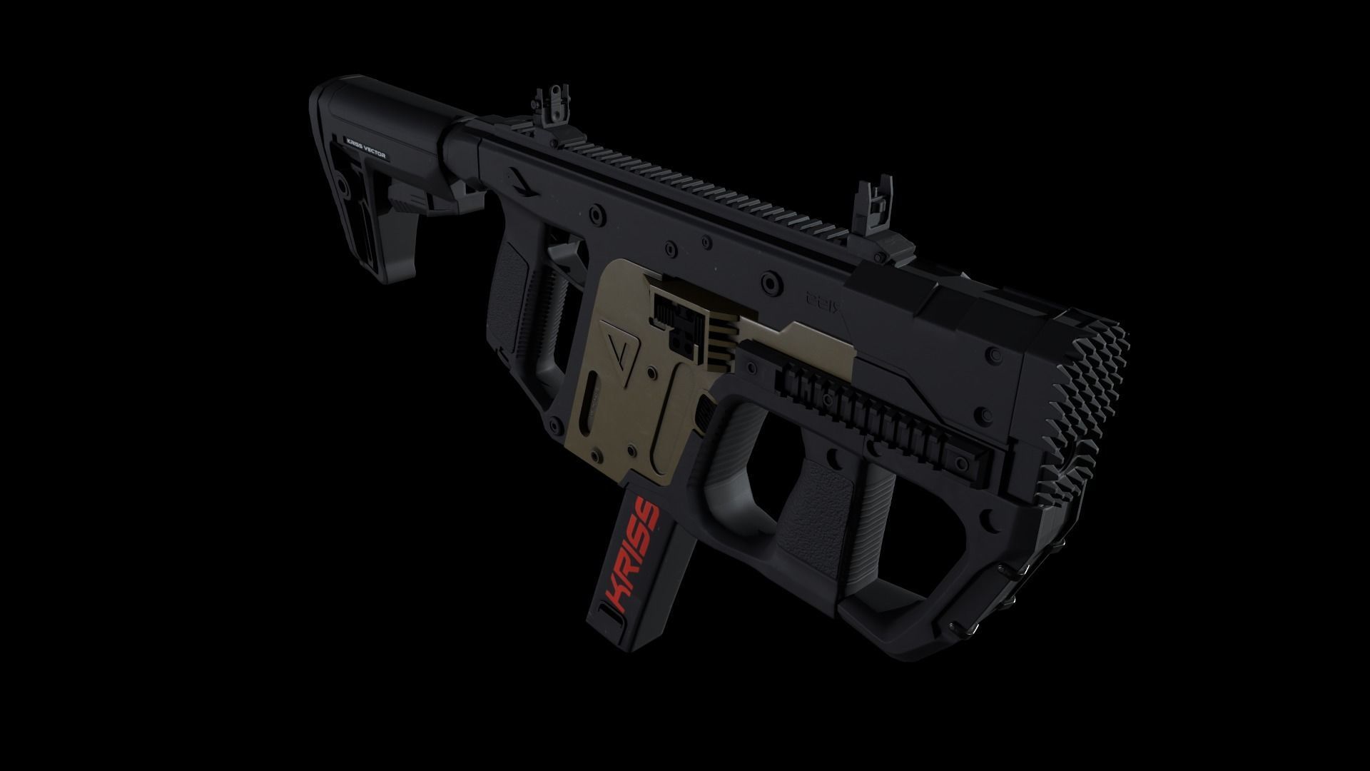 3D model Kriss Vector Gen 5 CRB VR / AR / low-poly | CGTrader